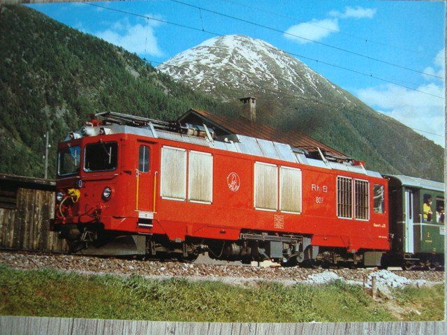 RhB Rhätische Bahn Lok Gem 4/4 Nr. 802 (Neu und originalverpackt) in Thun für CHF 1 – mit ...