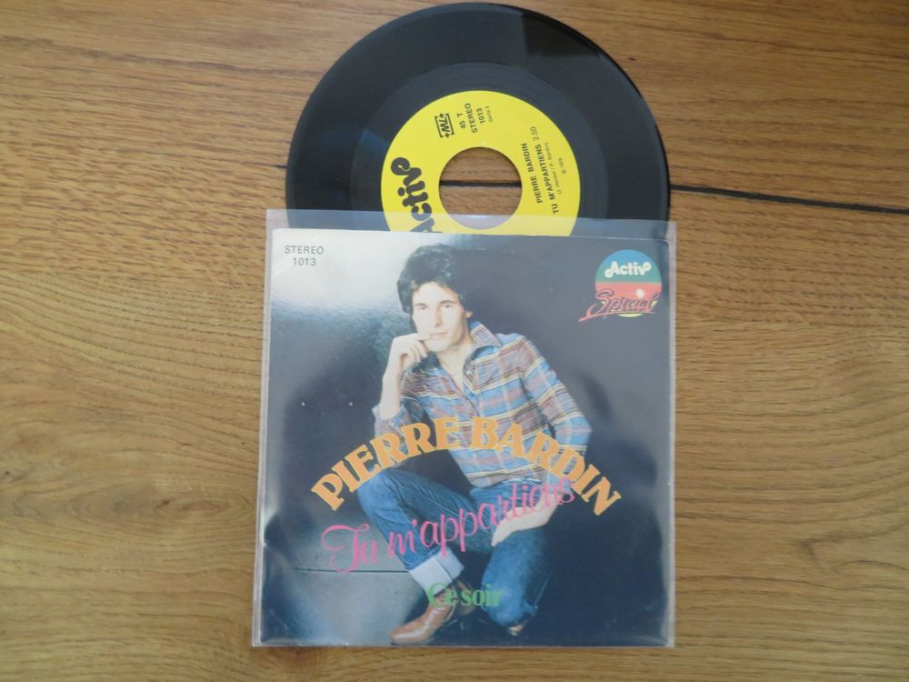 Pierre Bardin - Tu m'appartiens 45 Single Schallplatte (Neu (gemäss ...
