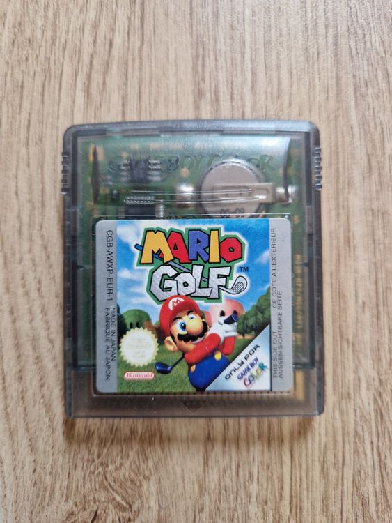 Mario Golf GBC inkl. Hülle | Kaufen auf Ricardo