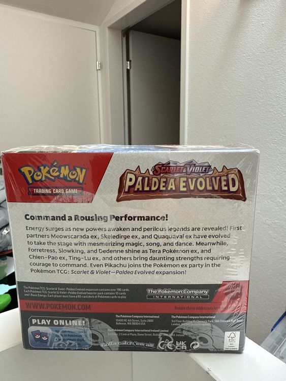 Pokemon paldea Evolved Display Booster OVP EN neu (Neu und ...