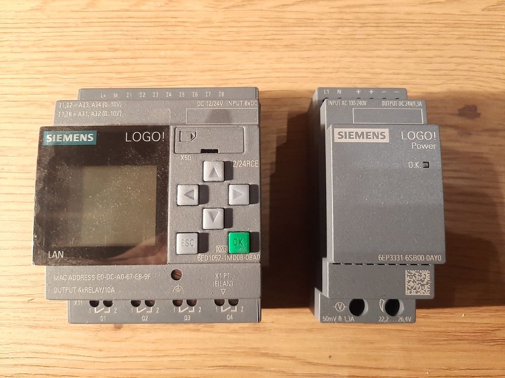 Siemens LOGO!8 Starterkit 12/24V (Gebraucht) in Einsiedeln für CHF 186 ...