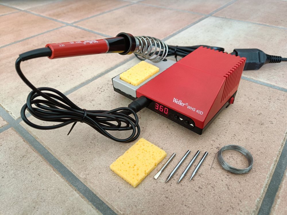 Weller WHS40D Lötstation digital inkl. Zubehör- Nr. 3 (Gebraucht) in ...