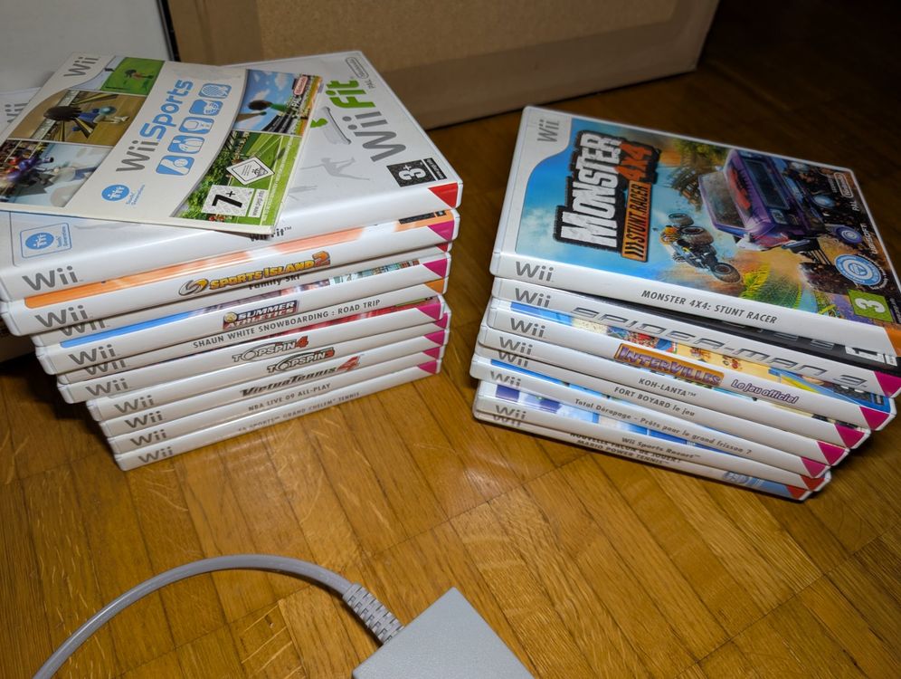 NINTENDO Wii, Wii Fit, Balance board, Accessoire, Jeux (Gebraucht) in ...