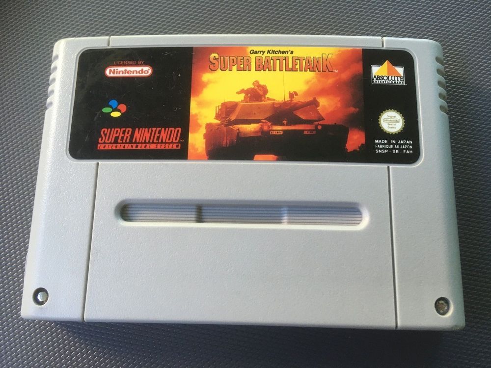 Super Battletank für Snes (Gebraucht) in St.Gallen für CHF 16.9 – mit ...