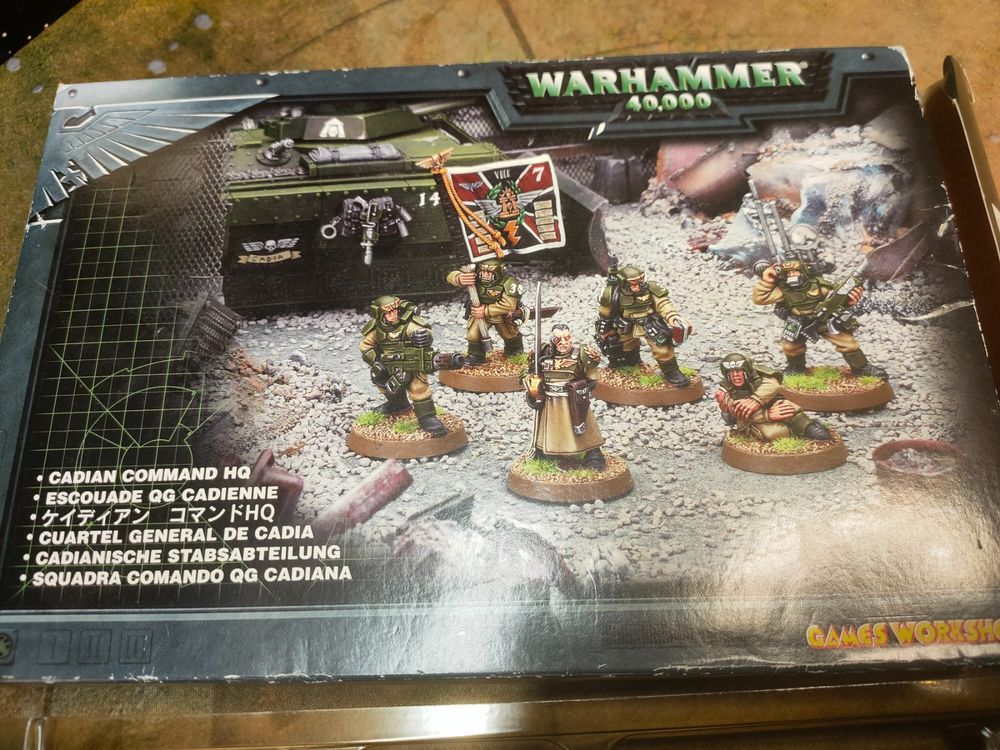 Cadia Command Squad Astra Militarum Warhammer 40k (Gebraucht) in Baden ...