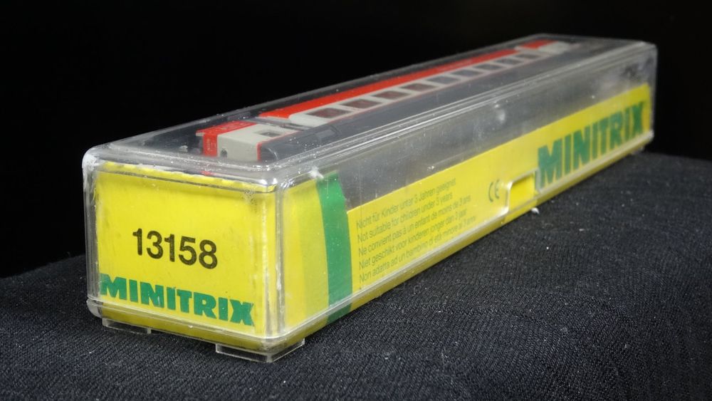 Minitrix 13158, Steuerwagen Swiss Express, (Neu (gemäss Beschreibung ...