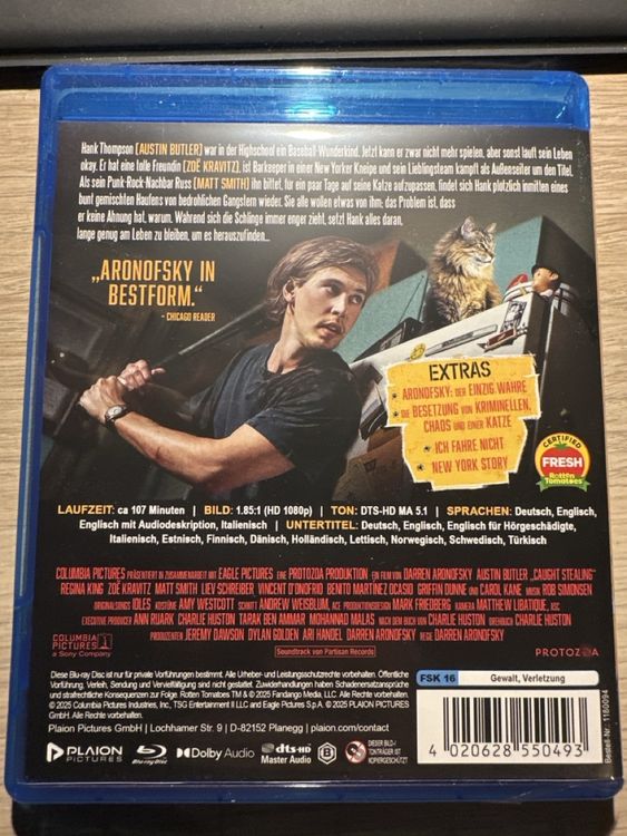Caught Stealing - Blu-ray mit Austin Butler - Neu! (Gebraucht) in Wängi ...