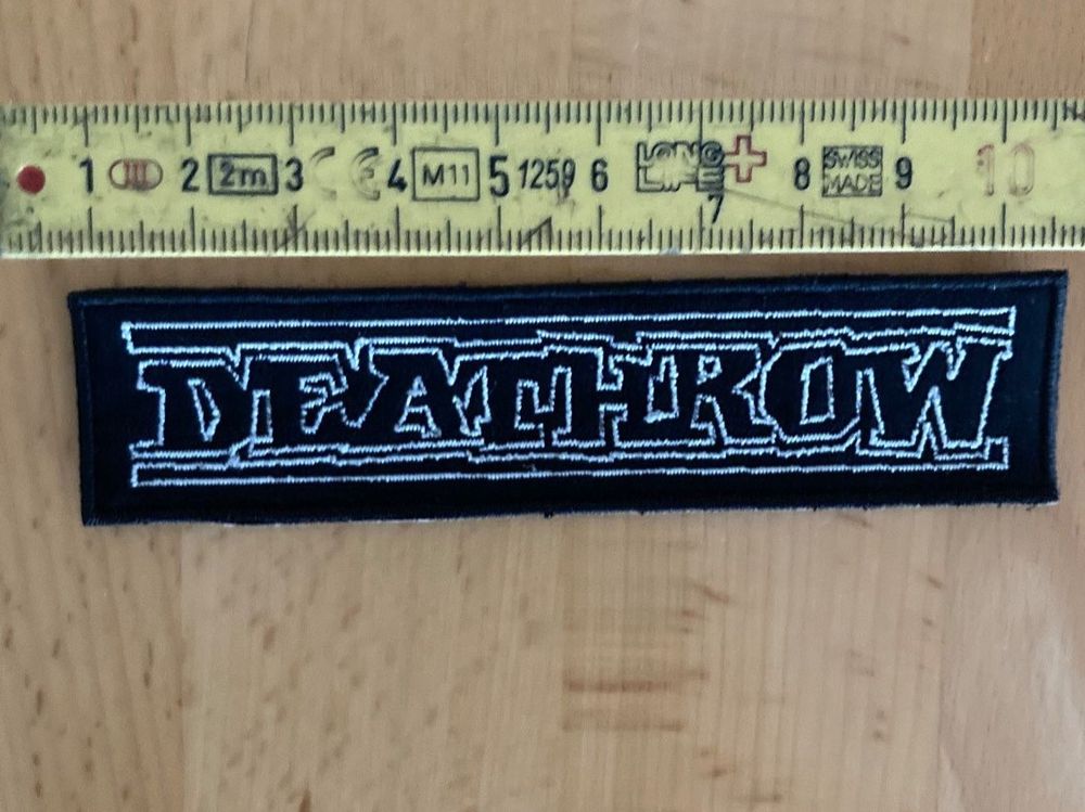 Deathrow Patch Sticker Aufnäher Metal Rock Band (Neu (gemäss ...