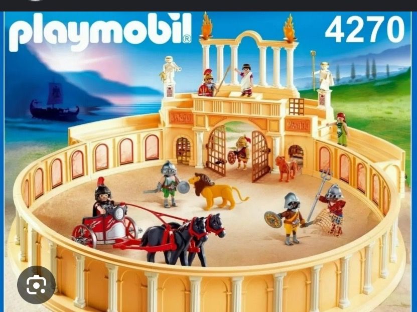 Ancien Playmobil Roman Consulter > Colosseum 4270 Rome | Kaufen auf Ricardo