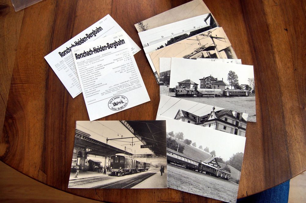 Rorschach-Heiden-Bergbahn I - E.B. Leutwiler - AK-Serie | Kaufen auf Ricardo