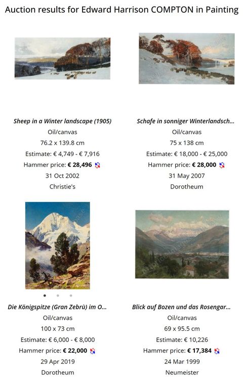 Edward Harrison Compton: Jungfrau, Berner Oberland | Kaufen auf Ricardo