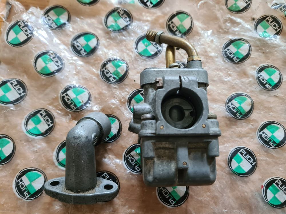 Vergaser Bing 18/10/109 Original komplett mit Ansaugstutzen (Gebraucht ...