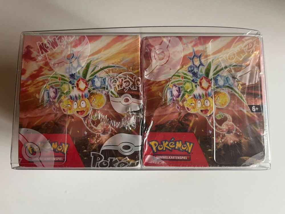 Pokémon Display Stürmische Funken 2x 18er Booster Box (Gebraucht) in ...