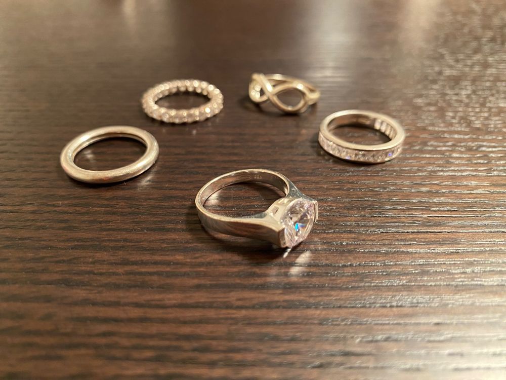 Set mit 925er Silber Ringe Vintage | Kaufen auf Ricardo