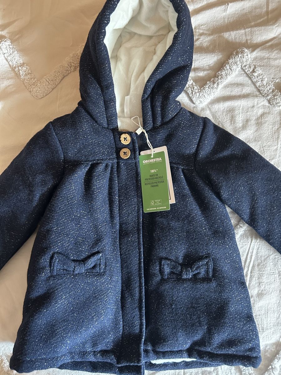 NEUVE Manteau d'hiver Orchestra bébé fille, t. 80 (Neu und ...