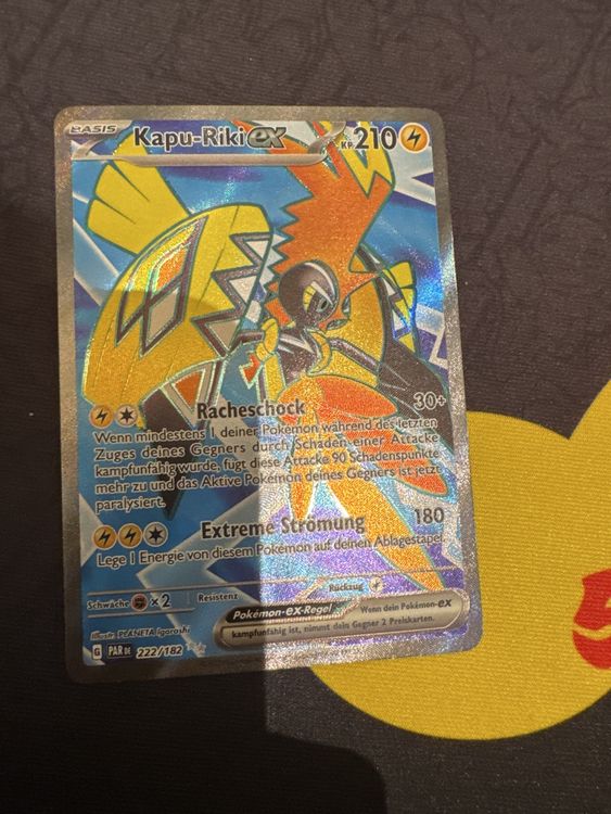 Pokémon Karte Kapu-Riki EX 22/181 Fullart (Neu (gemäss Beschreibung ...