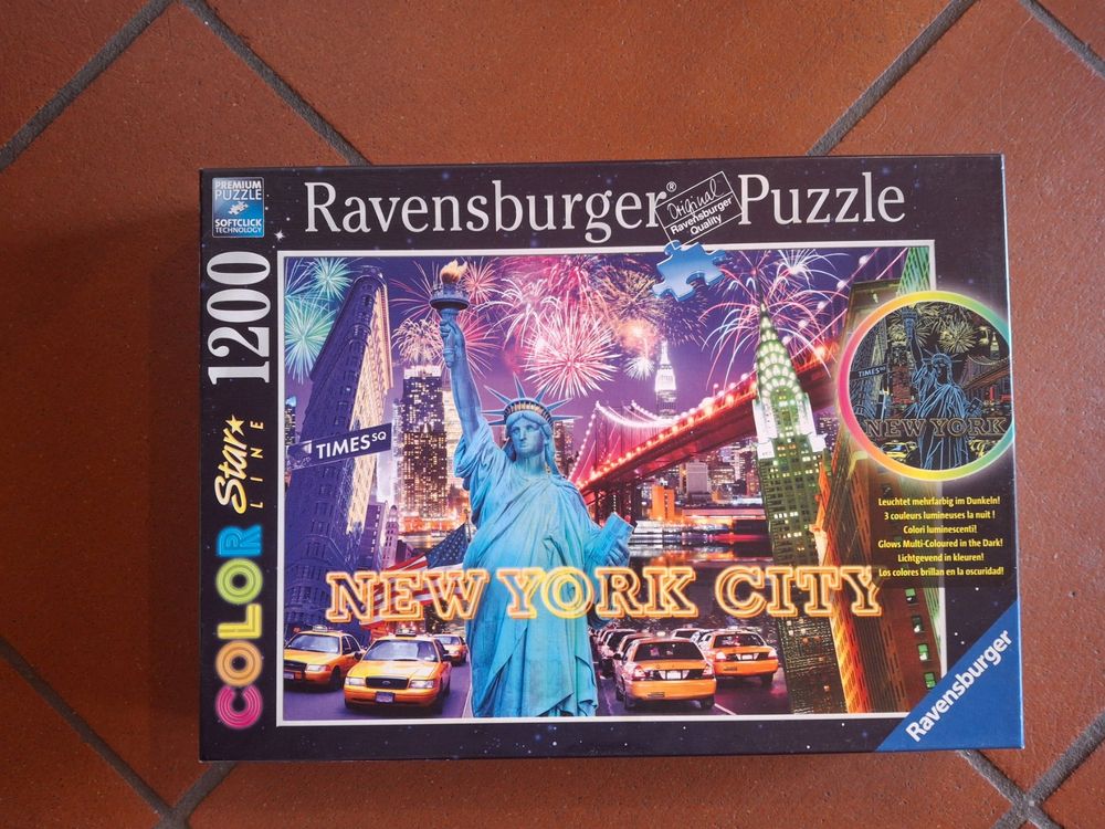Ravensburger Puzzle New York City 1200 Teile (Gebraucht) in Trüllikon ...