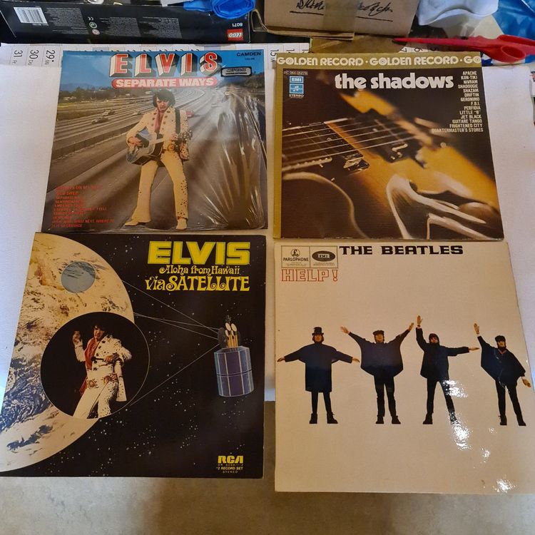 LP`s / 2 x Elvis / The Shadow/ Beatles Help Orig. Aug. 1965 (Gebraucht ...