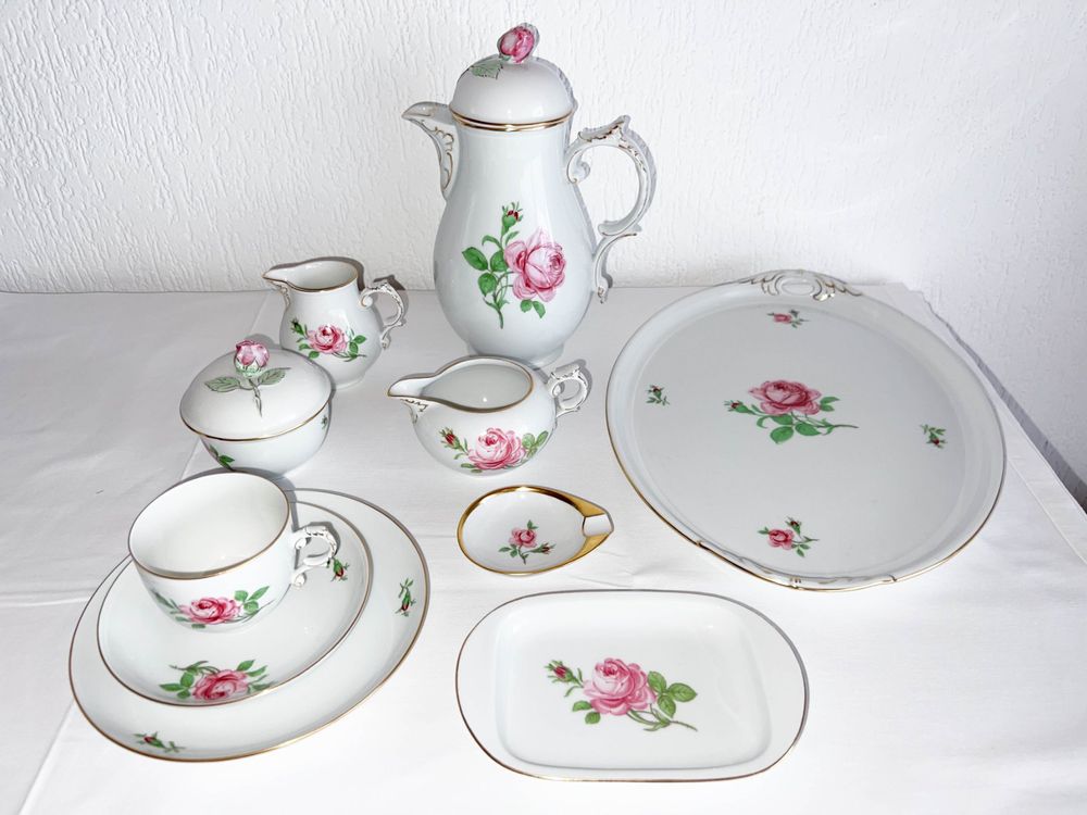 Fürstenberg Kaffeeservice Rosen Dekor (Gebraucht) in Dättlikon für CHF 50 – nur Abholung auf ...