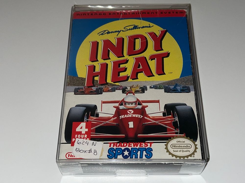 NES Spiel - Danny Sullivan's Indy Heat (OVP) [USA-Version] (Gebraucht ...