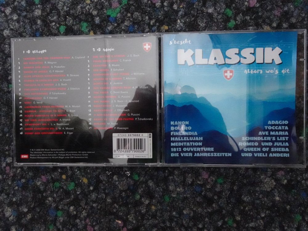 Doppel-CD : Compilation: S'bescht Klassik Album wo's git (Gebraucht) in Lotzwil für CHF 1 – mit ...