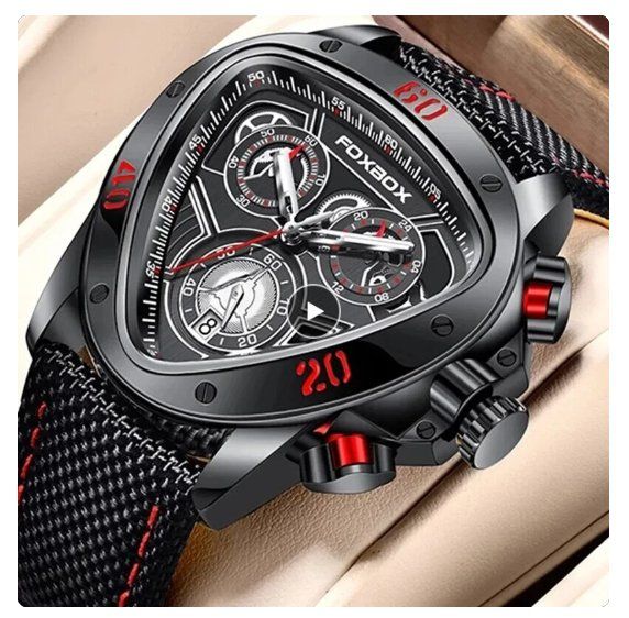 *2023 große Zifferblatt Chronograph Quarz Sport Uhr Männer (Neu und ...
