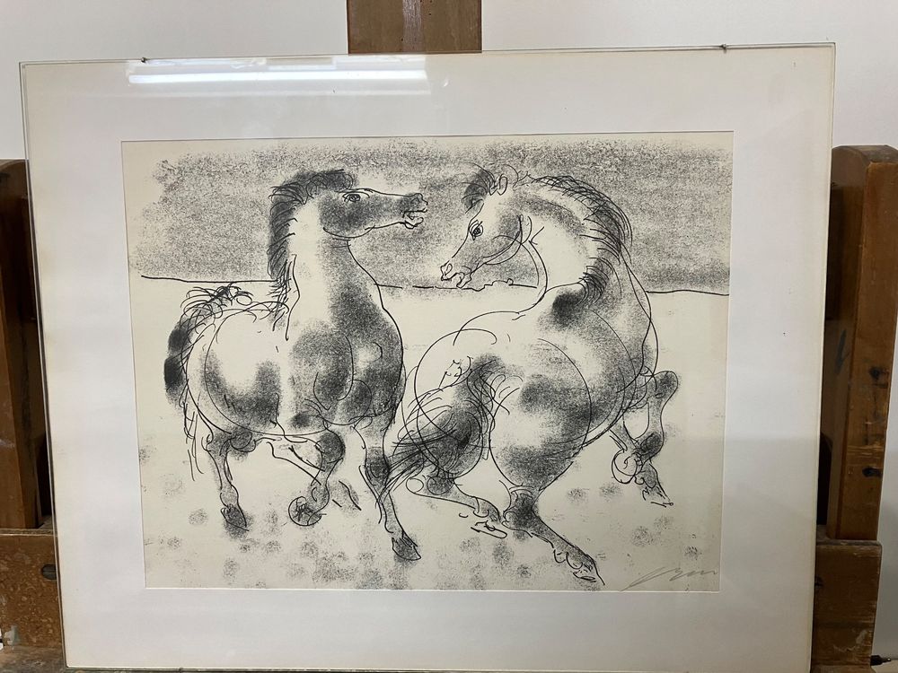 Hans Erni "Pferde" Litho. sig. | Kaufen auf Ricardo