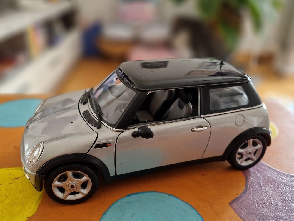 Mini Cooper Modellauto silber (Gebraucht) in Möhlin für CHF 12 – mit ...