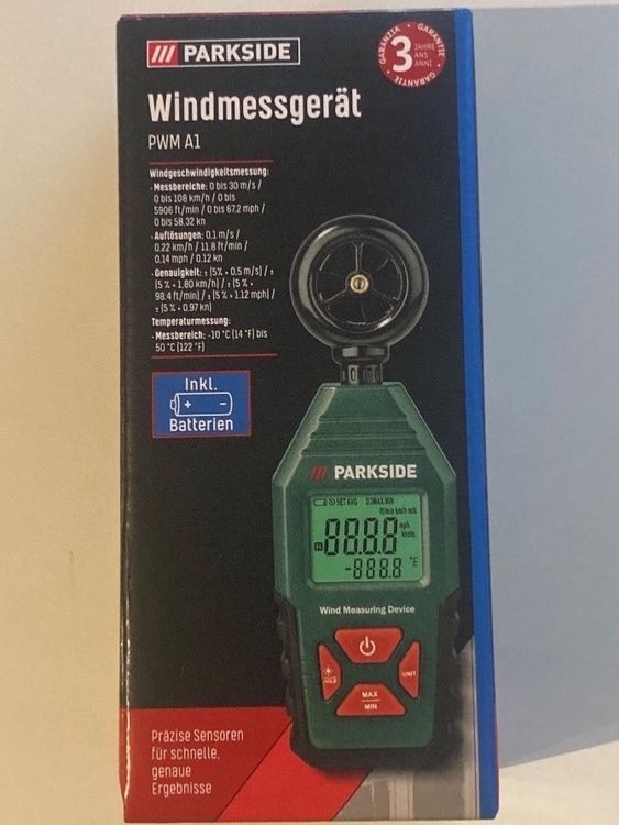 Windmessgerät von Parkside (Neu (gemäss Beschreibung)) in Goldau für ...