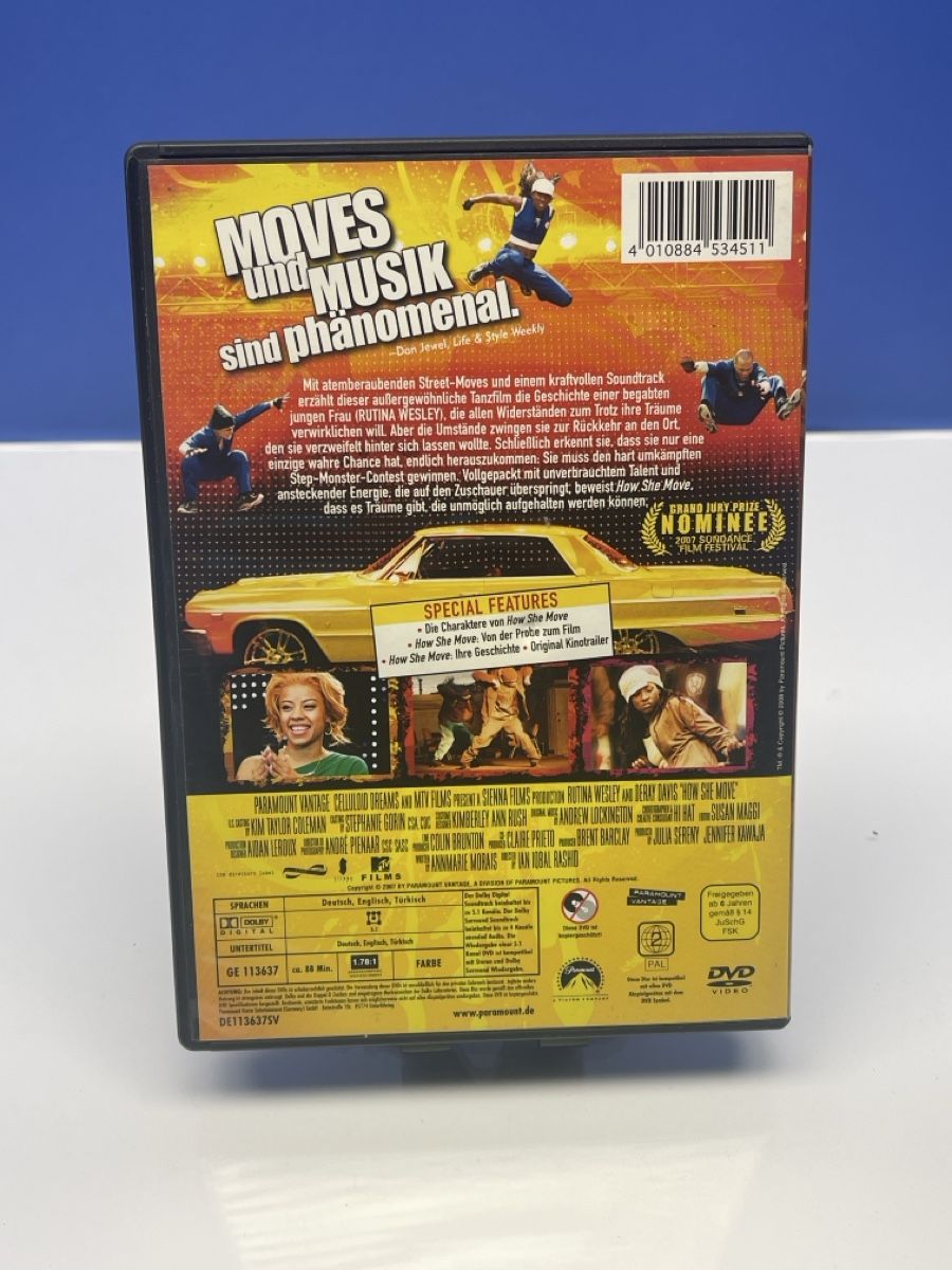 DVD: How She Move – Tanzfilm mit Power und packenden Beats (Gebraucht ...
