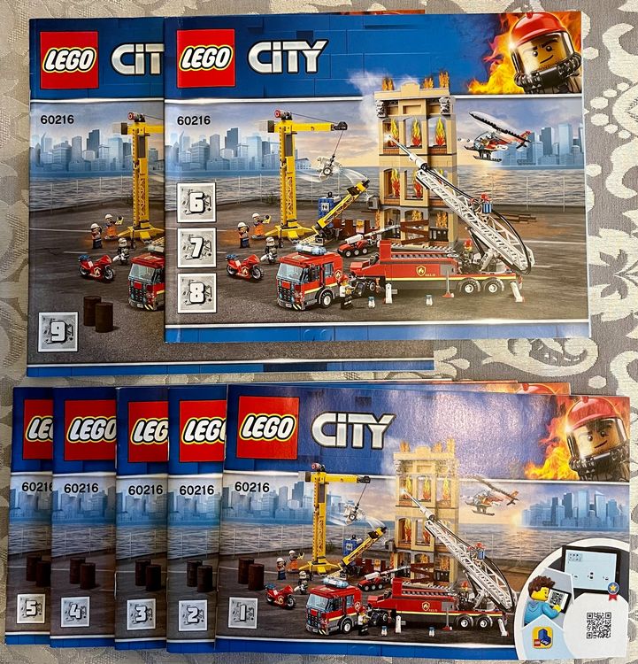 Lego City 60216 - Downtown Fire Brigade / Feuerwehr | Kaufen auf Ricardo