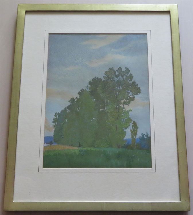 Aquarell, signiert Fritz Brunnhofer (Aarau), 1906, gerahmt (Gebraucht) in Oberriet SG für CHF 99 ...