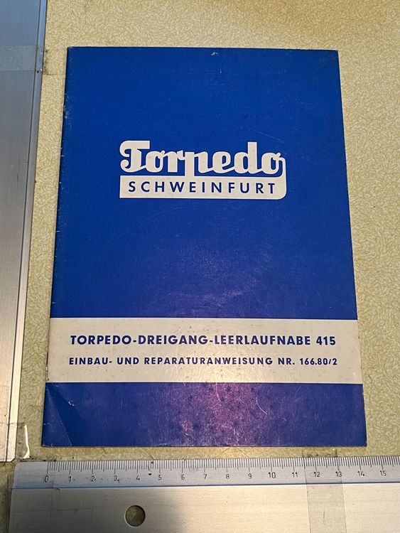 buch, heft, torpedo dreigang freilaufnabe 415 (Gebraucht) in Emmenmatt ...