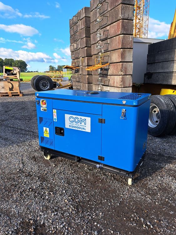 Generator Stromerzeuger CGM 12KVA Diesel (Neu (gemäss Beschreibung)) in ...