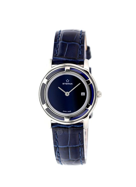 ETERNA LADY GALAXIS DAMENUHR BLAU NEU (Neu und originalverpackt) in ...