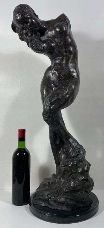 Auguste Rodin grosse Museumsausgabe Bronze Skulptur (Gebraucht) in Root für CHF 610 – mit ...