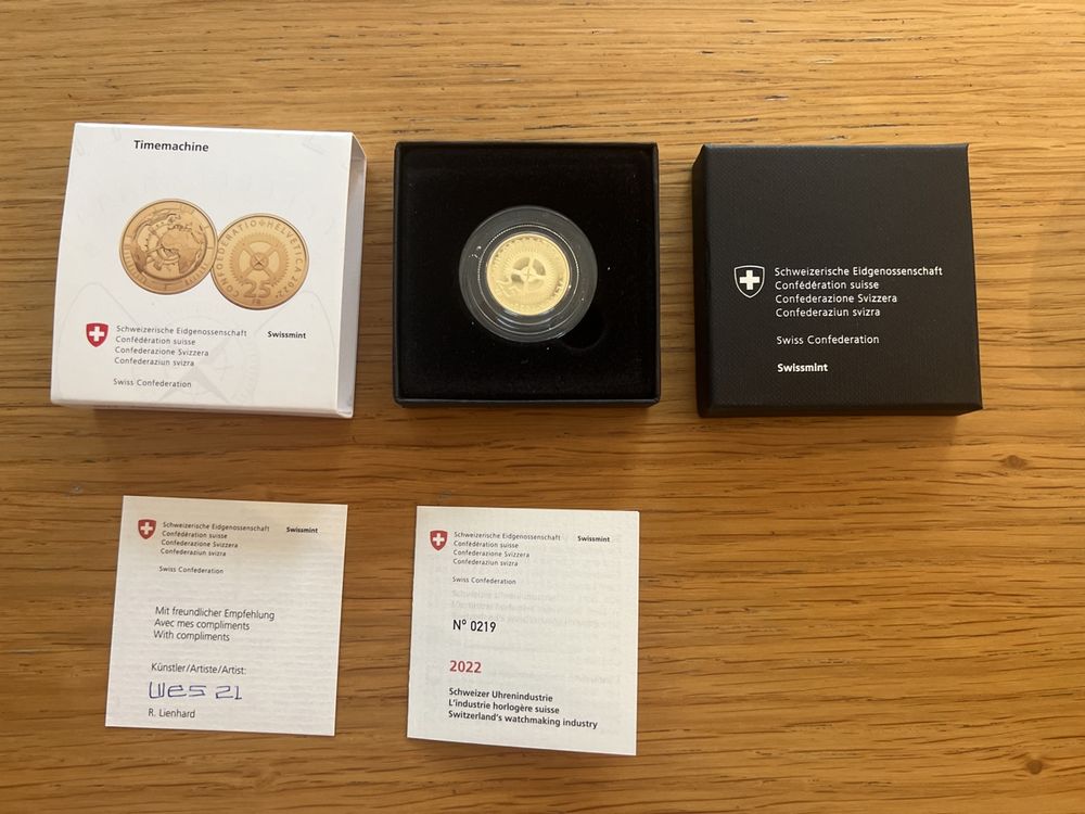 Moneta Swissmint Timemachine 2022 | Kaufen auf Ricardo
