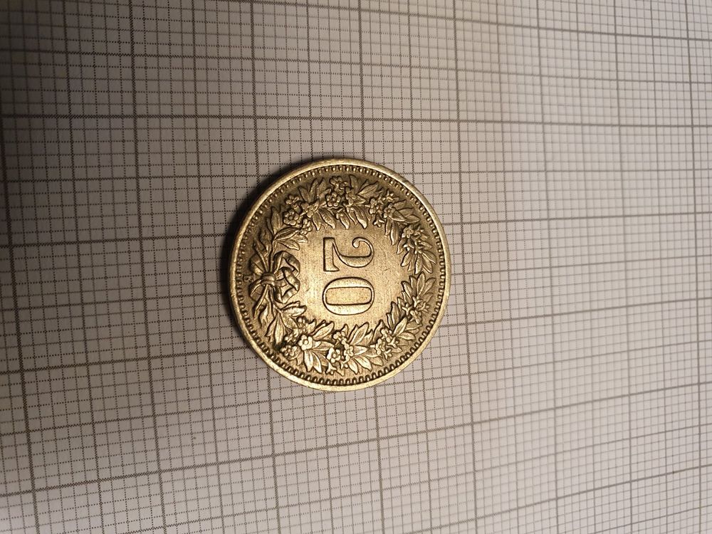 20 rappen 1947 Abart (Gebraucht) in Wetzikon für CHF 2 – mit Lieferung auf Ricardo kaufen