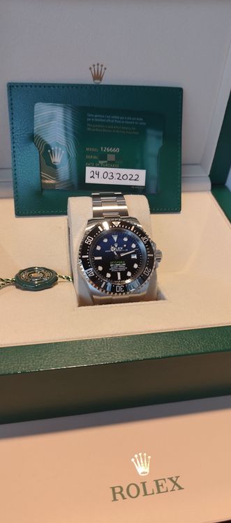 Rolex Sea-Dweller Deepsea Blue JC | Kaufen auf Ricardo