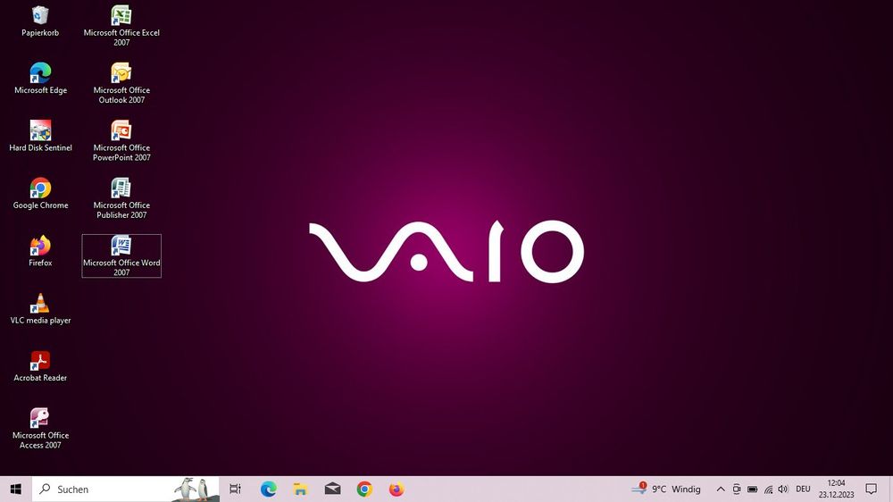 Sony VAIO VPCY11S1E 13.3 Zoll Win.10 & Office 2007 (Gebraucht) in ...
