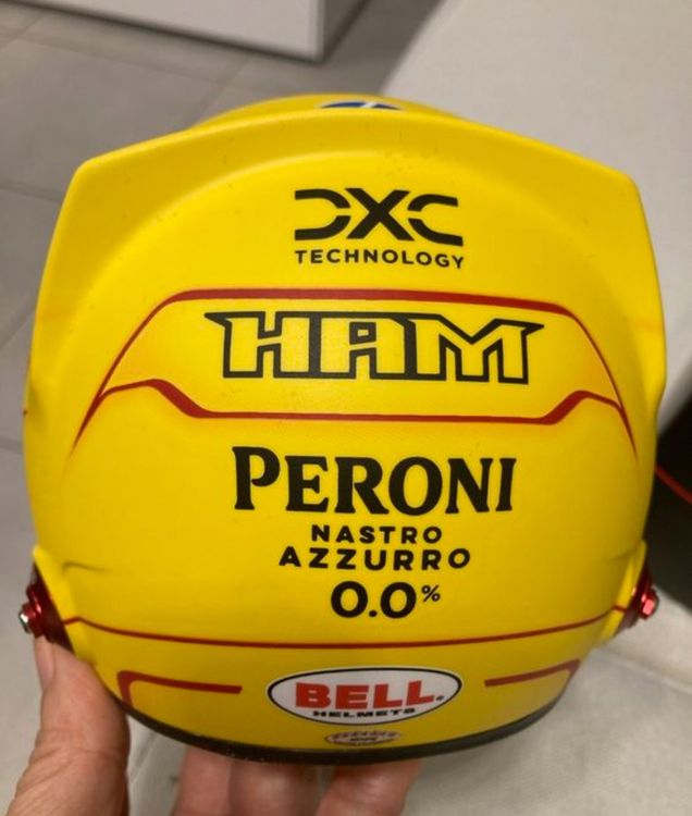 Lewis Hamilton Helm Bell 1/2 Ferrari SF25 (Neu (gemäss Beschreibung ...