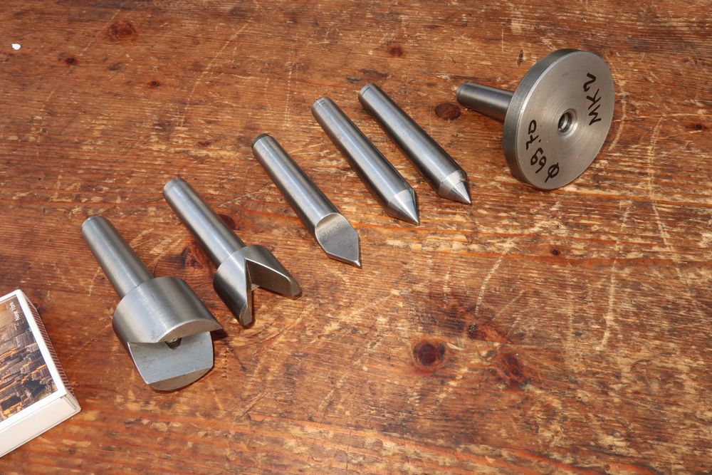 6 x Teile mit Konus MK2 Schaublin Simonet Habegger (Gebraucht) in Biel ...