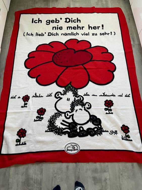 Sheepworld Decke Blume | Kaufen auf Ricardo