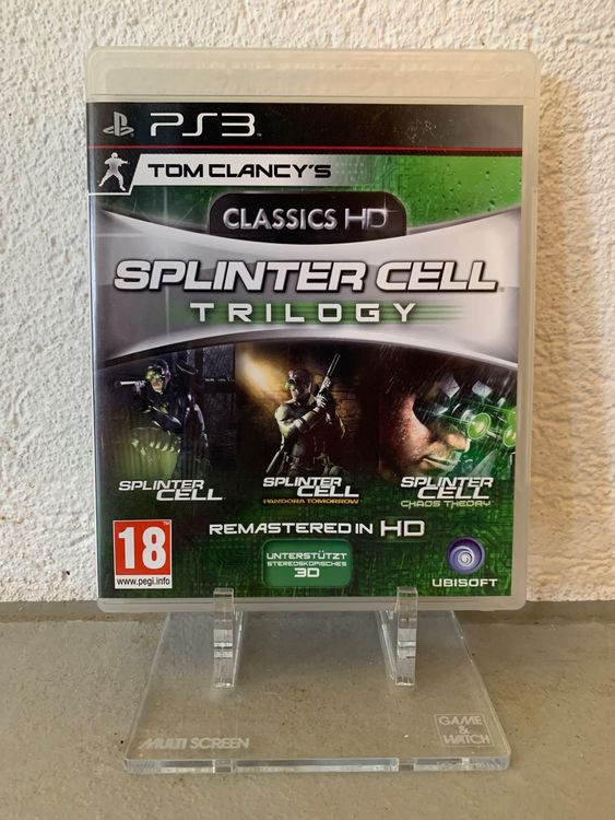 PS3 / Splinter Cell Trilogy (Gebraucht) in Kölliken für CHF 19 – mit Lieferung auf Ricardo kaufen