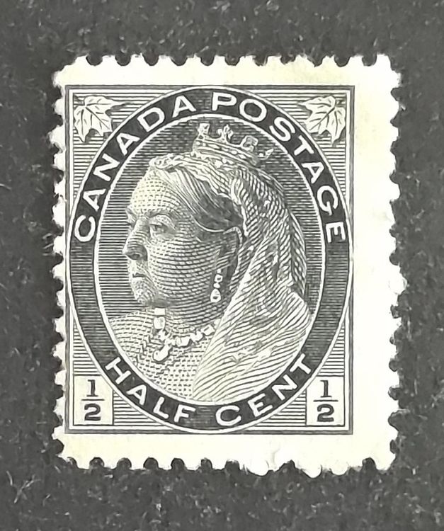 Canada 1898, Queen Victoria, 1/2c ungestempelt (Gebraucht) in für CHF 1 ...