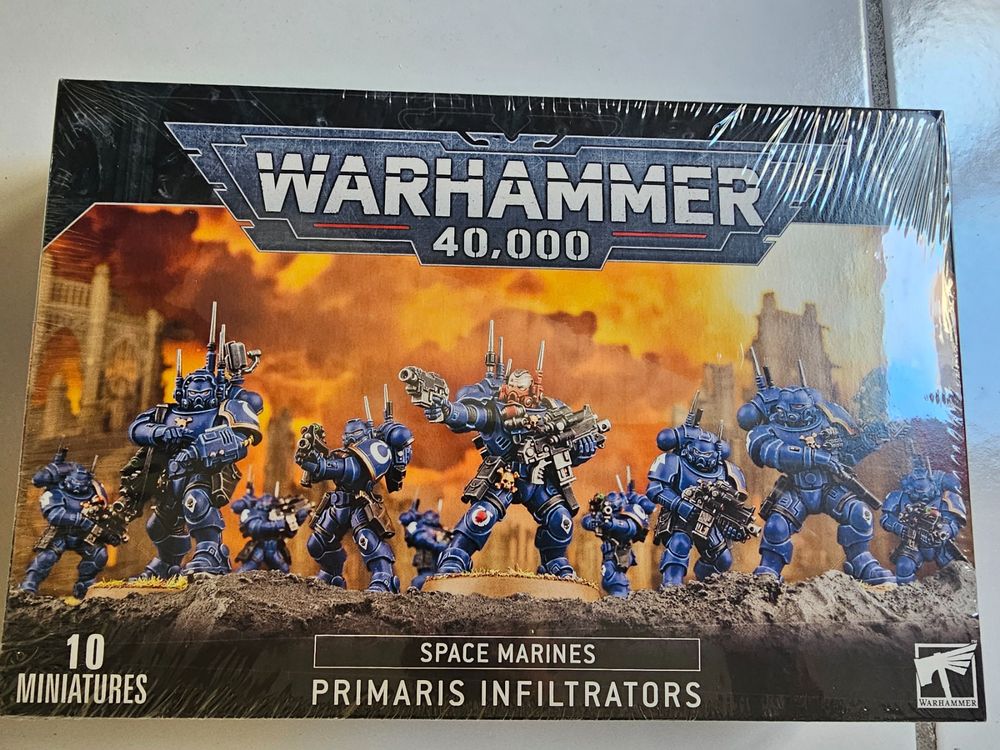 Infiltrators warhammer 40k Space Marines new in box (10figs) | Kaufen ...