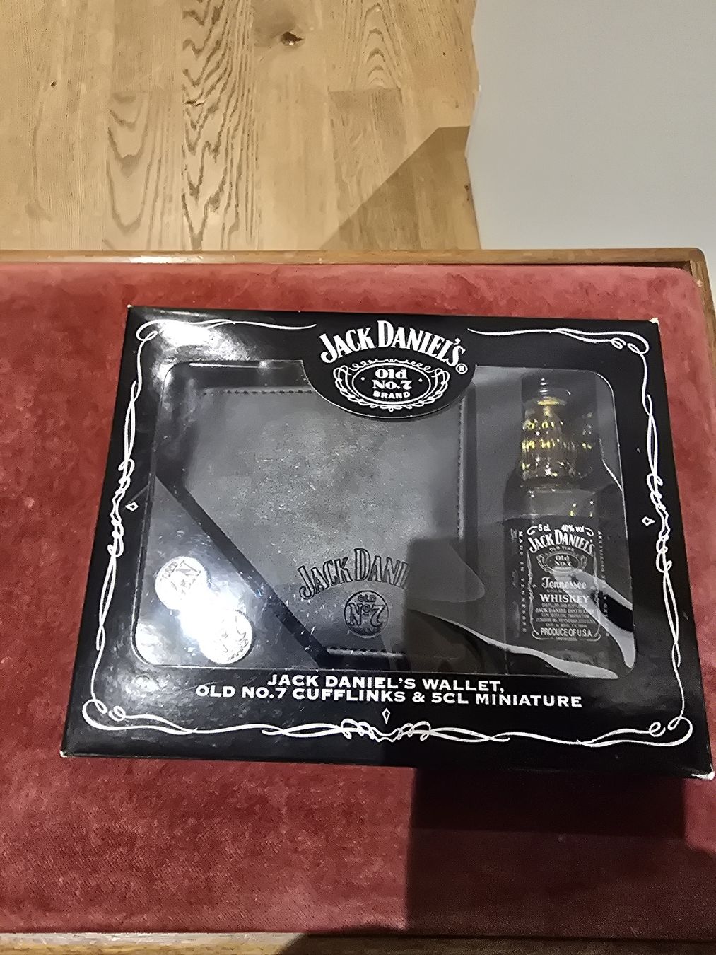 Jack Daniel's Geschenkset: Portemonnaie & Mini Flasche🥃! (Neu (gemäss ...
