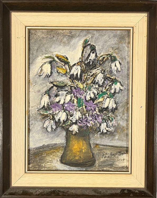 Stilleben Gemälde Unleserlich Signiert | Kaufen auf Ricardo