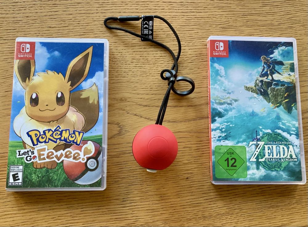 Let's go Eevee & Zelda Tears of Kingdom + Pokeball (Gebraucht) in Basel ...