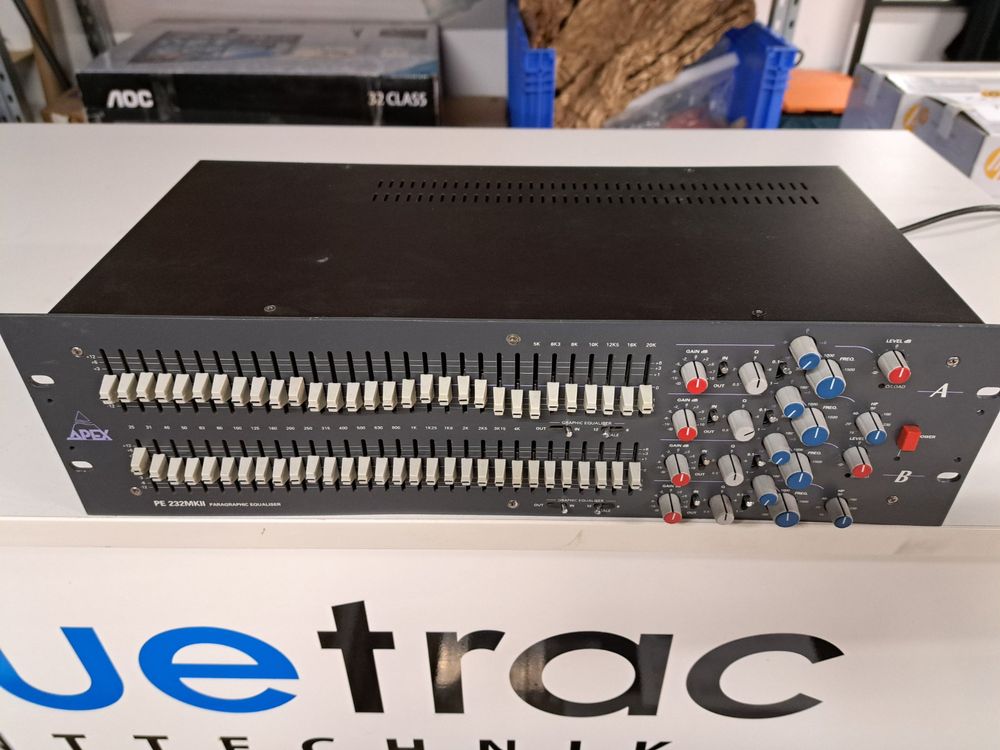 Grafik Equaliser 2 x 30 Band - APEX PE 232 MKII (Gebraucht) in Dürnten ...